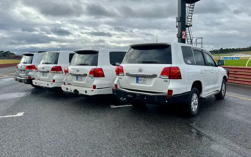 Armoured Toyota LandCruisers Delivered to Melbourne - CarSauce